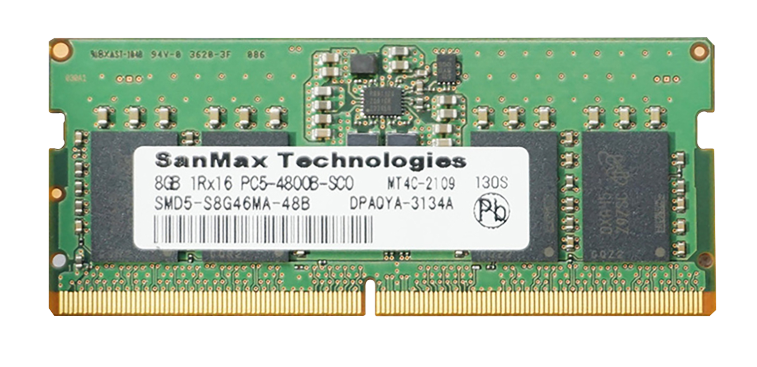 ハイスピード/低電力の次世代パソコン用メモリ、DDR5-4800 Unbuffer-DIMM、SO-DIMMを開発・発売開始いたしました ...